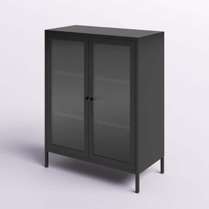 Wade Logan® Anabelli Steel Accent Cabinet And Reviews Wayfair